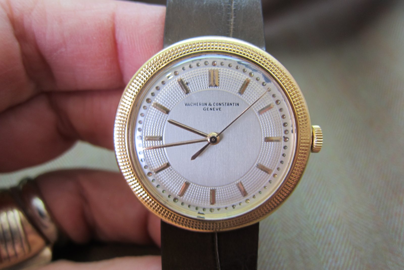 Vacheron Constantin Vintage Rose Gold 18k Disco Volante - Vintage Rolex ...